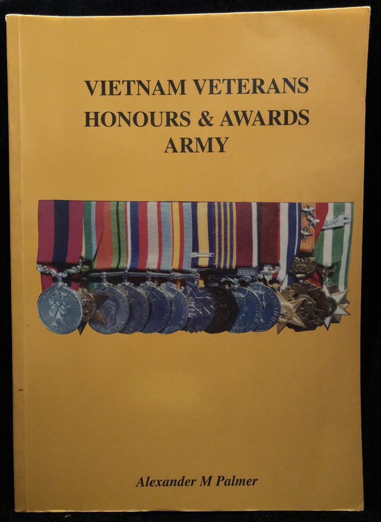 Vietnam Veterans - Honours and Awards - Army - SOLD - Imprimatur Books